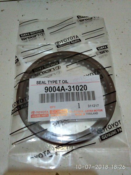 Jual SEAL KRUK AS SEAL CRANKSHAFT BELAKANG AVANZA RUSH TERIOS XENIA 1 3