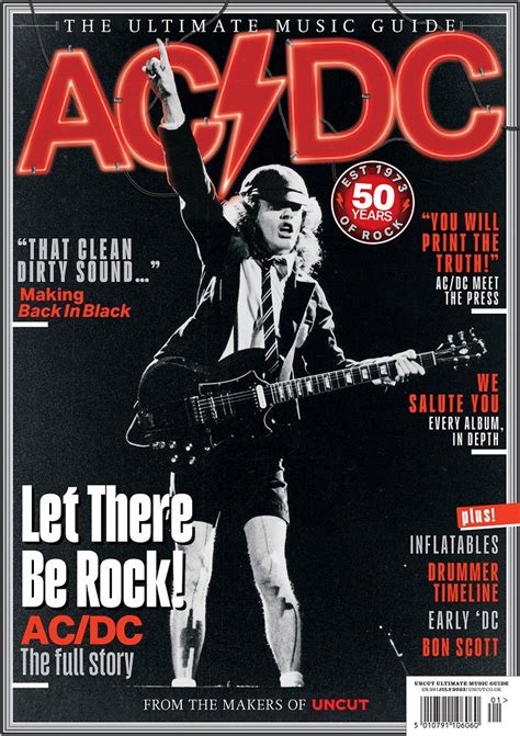 Uncut Ultimate Music Guide Magazine Acdc 50th Anniversary