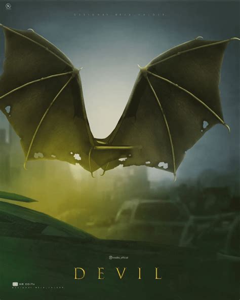 Devil Wing Manipulation Editing Background