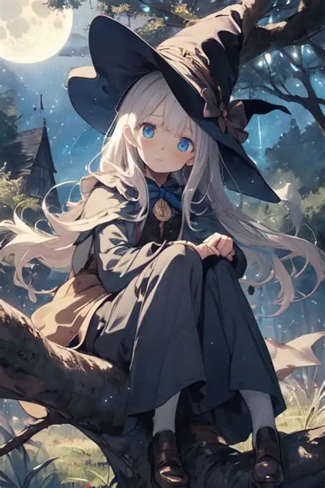 AI Art Witch By HS PixAI