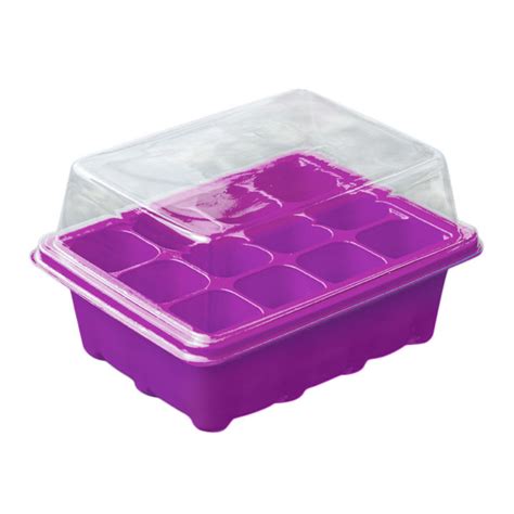 Germination Plant Tray Drainage Hole Plant Nursery Tray Flower Starter