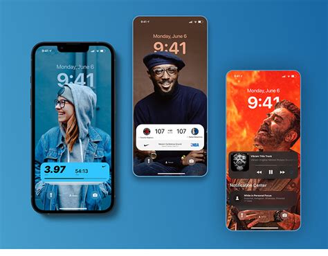 IOS Lock Screen Design Behance