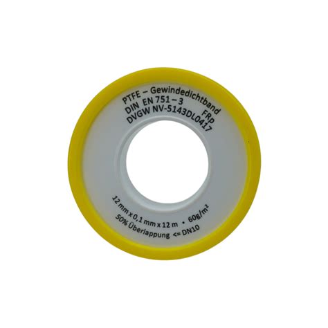 Ptfe Dichtband Für Camper Dvgw Zertifiziert And Trinkwassertauglich