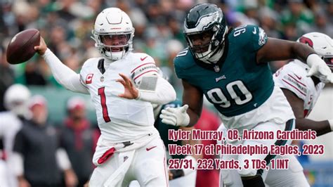 Kyler Murray Week 17 Every Drop Back Pass And Run Arizona Cardinals At