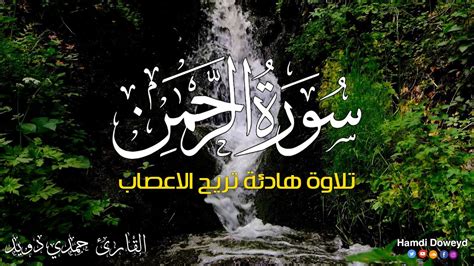 سورة الرحمن كاملــــة تـلاوة هادئة تريح الاعصاب😴🎧 إستمع بقلبـك💙