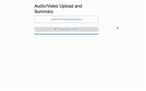 Build A Serverless Audio Summarization Solution With Amazon Bedrock And Whisper Artificial