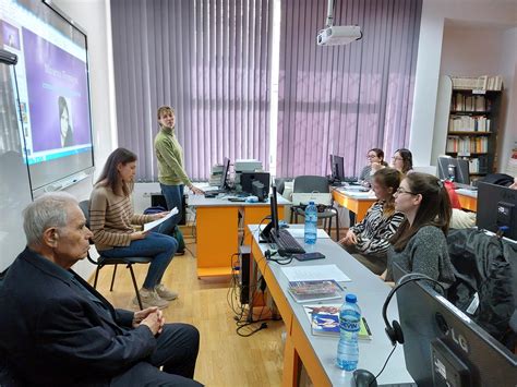 ВТУ Катедра Романистика Среща разговор с поетесата Милена Буржева