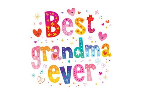 Best Grandma Ever Graphic By Alias Ching · Creative Fabrica