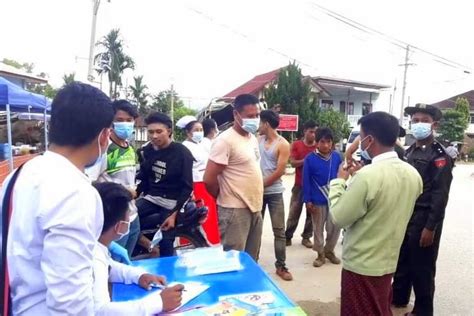 မိုင်းယောင်းမြို့နယ်တွင် ကိုဗစ် ၁၉ ရောဂါကာကွယ်ရေး သတ်မှတ်စည်းကမ်းချက်မ