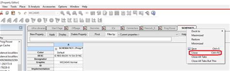 Allegro172 Hotfix051 Capture Cant Close Property Editor Window With
