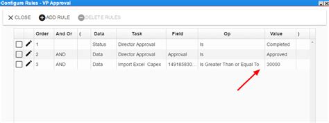 Standard Task Excel Import Integrify 7