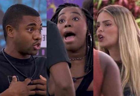 Barraco No BBB 24 Davi Bate Boca Leidy Elin E Yasmin Brunet