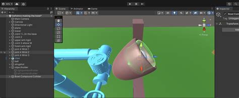 Unity Game Engine How To Get My Clawhand To Grab My Objectholder