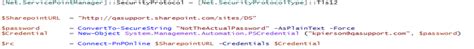 Connect Pnponline Returns Center Is An Unexpected Token · Pnp