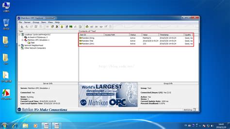 Matrikonopc模拟器使用matrikonopcsimulation Csdn博客