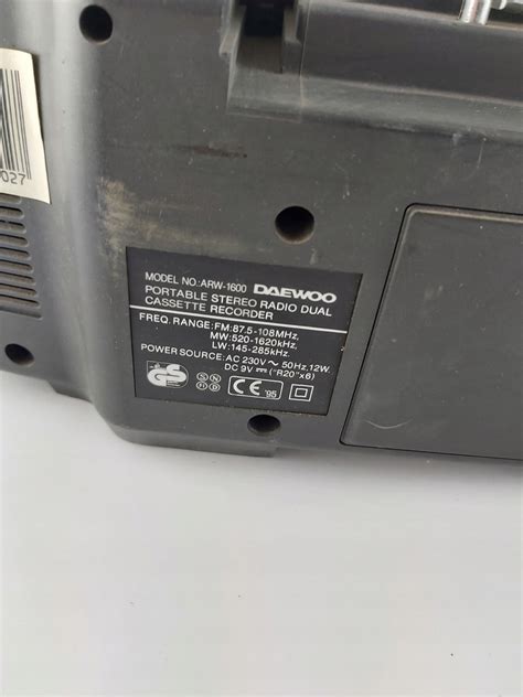 Купить Магнитола DAEWOO ARW-1600 №3: отзывы, фото и характеристики на ...