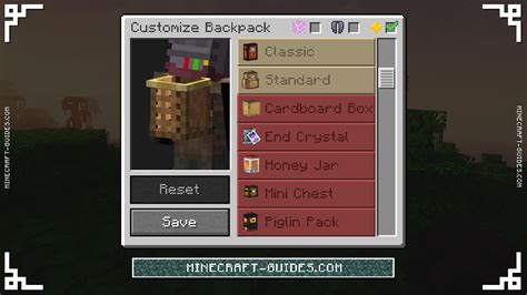 Minecraft Backpack Recipe