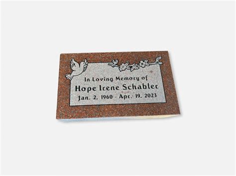 Customizable Flat Granite Marker 2024 101
