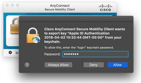 VPN Help Cisco AnyConnect VPN Installation For Mac OS X University