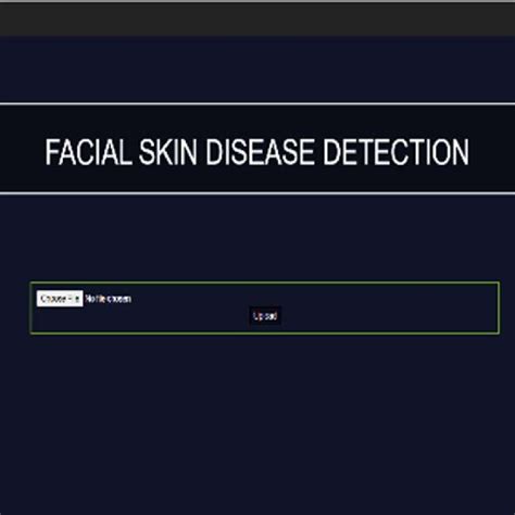 pdf facial skin disease detection using image processing