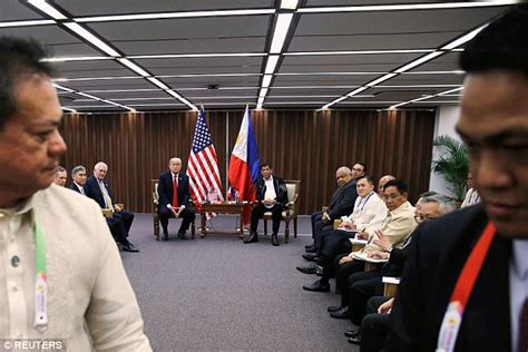 Trump Did Not Ask Rodrigo Duterte About Human Rights Daily Mail Online