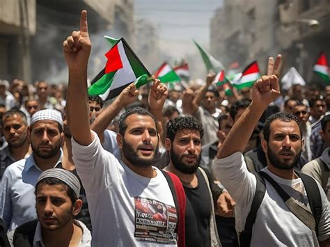 Protestas Mundiales Por La Libertad De Gaza Y Palestina En Medio Del