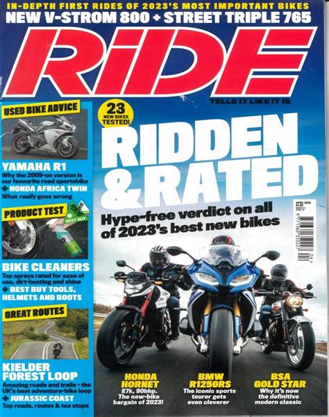 Ride Magazine Subscription