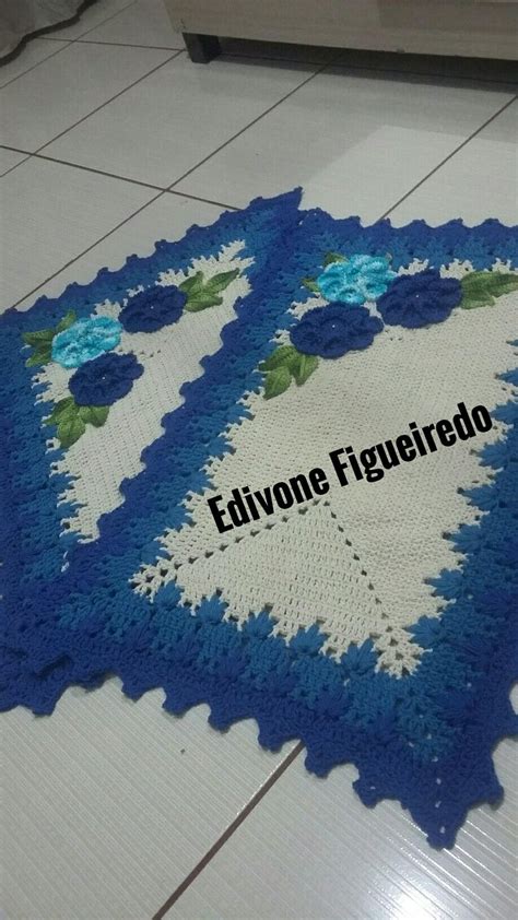 Pin em tapetes Crochê para cozinha Tapetes Tudo sobre croche