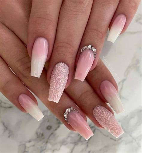 Ombre Pink Nails With Butterflies The Ultimate Spring Manicure Trend