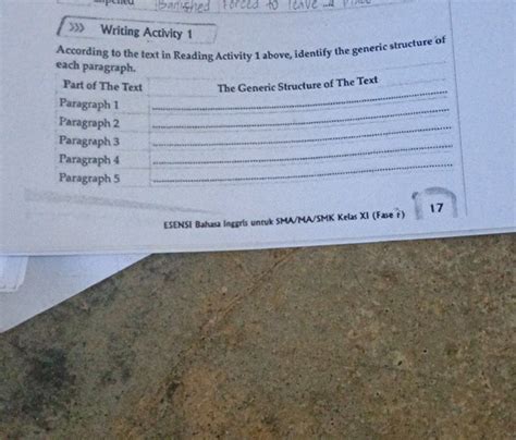 33 Writing Activity 1 According To The Text StudyX