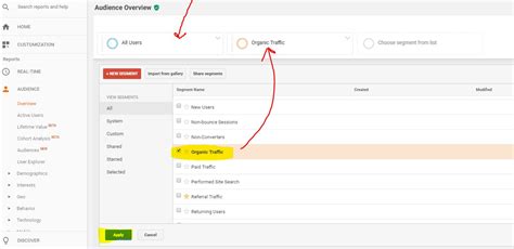 How To Check Organic Traffic In Google Analytics Seoptimer