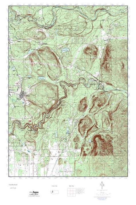 Mytopo Cumberland Washington Usgs Quad Topo Map