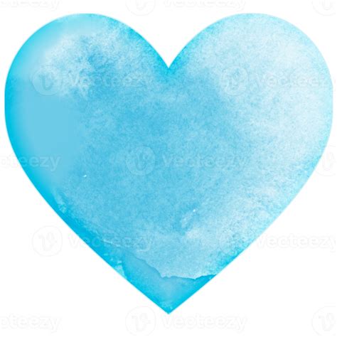 diseño de corazón de acuarela PNG