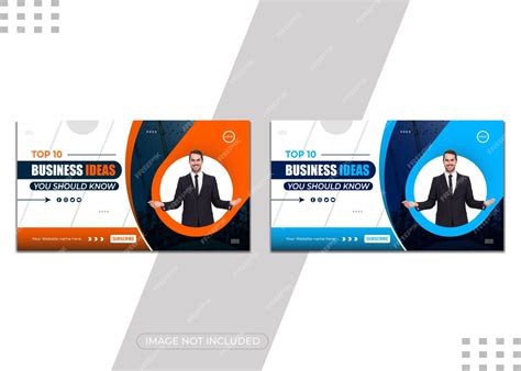 Premium Vector Youtube Thumbnail Design Size Design Vector Illustrator Thumbnail Layout