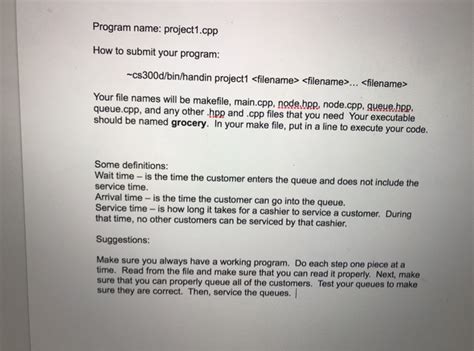 Solved Write A Simulation Program To Simulate Lines At A