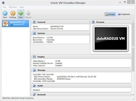 Membuat VM Pada Aplikasi Oracle Virtualbox