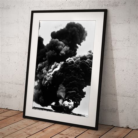 Uss Bunker Hill Aircraft Carrier 1 Art Print By Everett Pixels