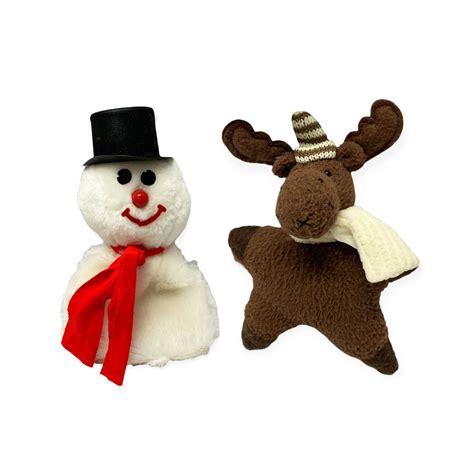 Комплект плюшени играчки Chippo 21 44 66 1 118 Елен звезда и снежен