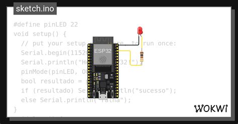 Primeira Funcao Wokwi Esp32 Stm32 Arduino Simulator