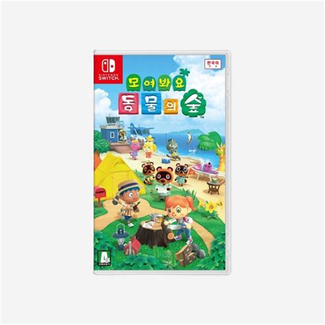 닌텐도 스위치 모여봐요 동물의 숲 국내 정식 발매 제품 Nintendo Kream