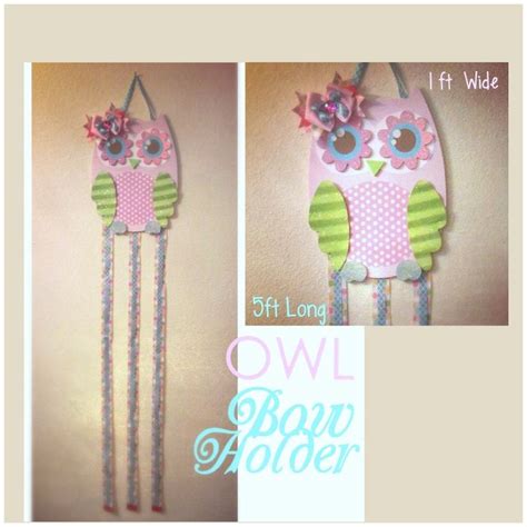Owl Bow Holder Bow Holder Bows Hair Bows