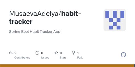 Github Musaevaadelya Habit Tracker Spring Boot Habit Tracker App