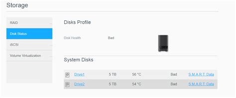 raid degraded and both disks degraded my cloud ex wd community