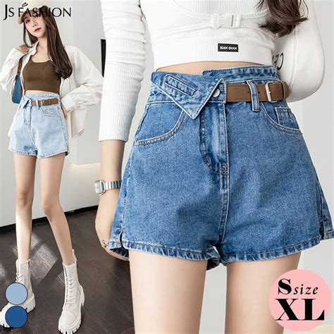 デニムショートパンツ 全2色 デニムパンツ[品番：jsfw0010078]｜js Fashion（ジェーエスファッション）のレディース