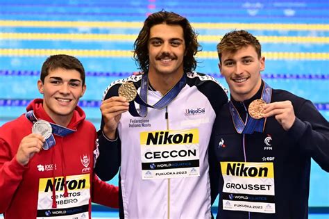 História para a natação portuguesa Diogo Ribeiro é vice campeão