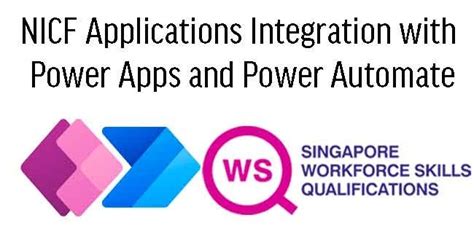 Wsq Applications Integration With Power Apps And Power Automate Streamline Business Processes