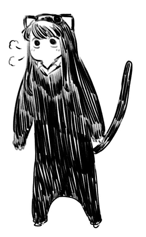 Safebooru 1girl Animal Costume Animal Ears Black Eyes Black Hair Cat