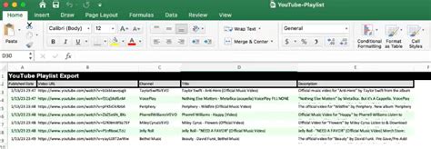 3 Ways To Export Youtube Playlists Csv Excel Formats Ticktechtold