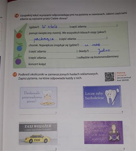 Proszę o pomoc na jutro zad 16 i 17 Brainly pl