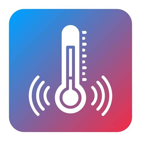 Premium Vector Temperature Sensor Icon Vector Image Can Be Used For